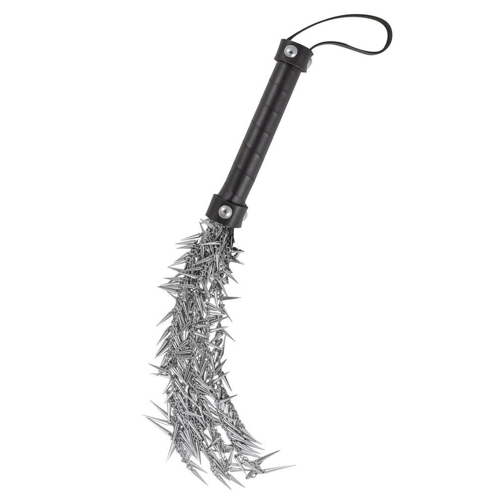 Dominant Submissive Collection Ultimate Spiked Iron Chain Whip - Life's ...