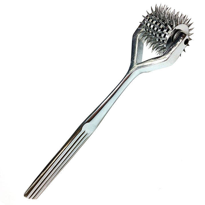 Rouge Stainless Steel 7 Wheel Pin Wheel - Life's Too Fun