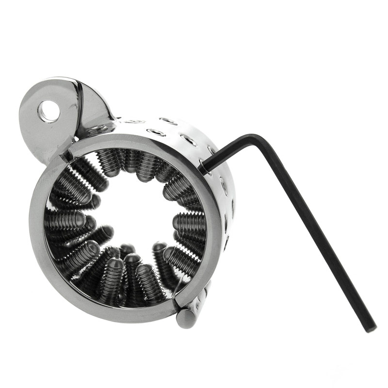 XR The Constrictor Locking Steel Cock Ring - Life's Too Fun